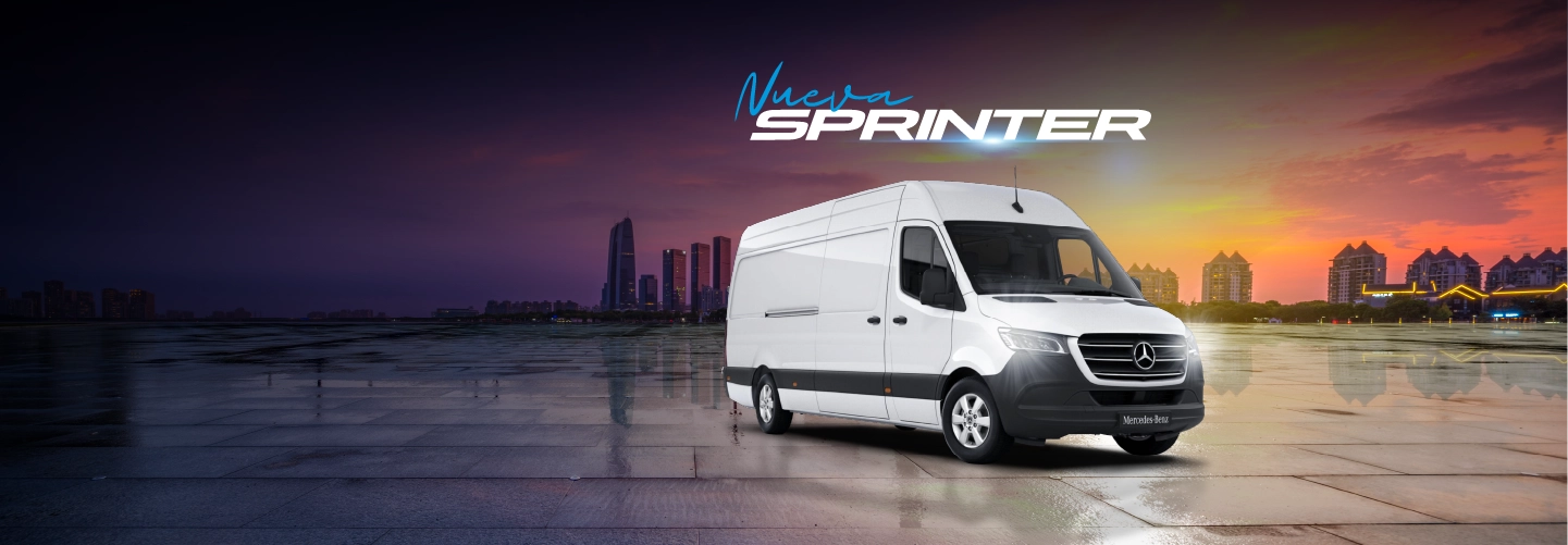 Van Sprinter Carga Mercedes-Benz | Asistente de frenado activo