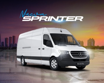 Van Sprinter Carga Mercedes-Benz | Asistente de frenado activo