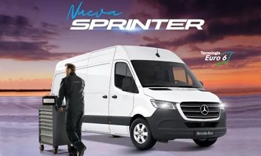 Van Sprinter Carga Mercedes-Benz | Asistente de frenado activo