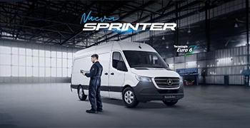 Van Sprinter Carga Mercedes-Benz | Asistente de frenado activo